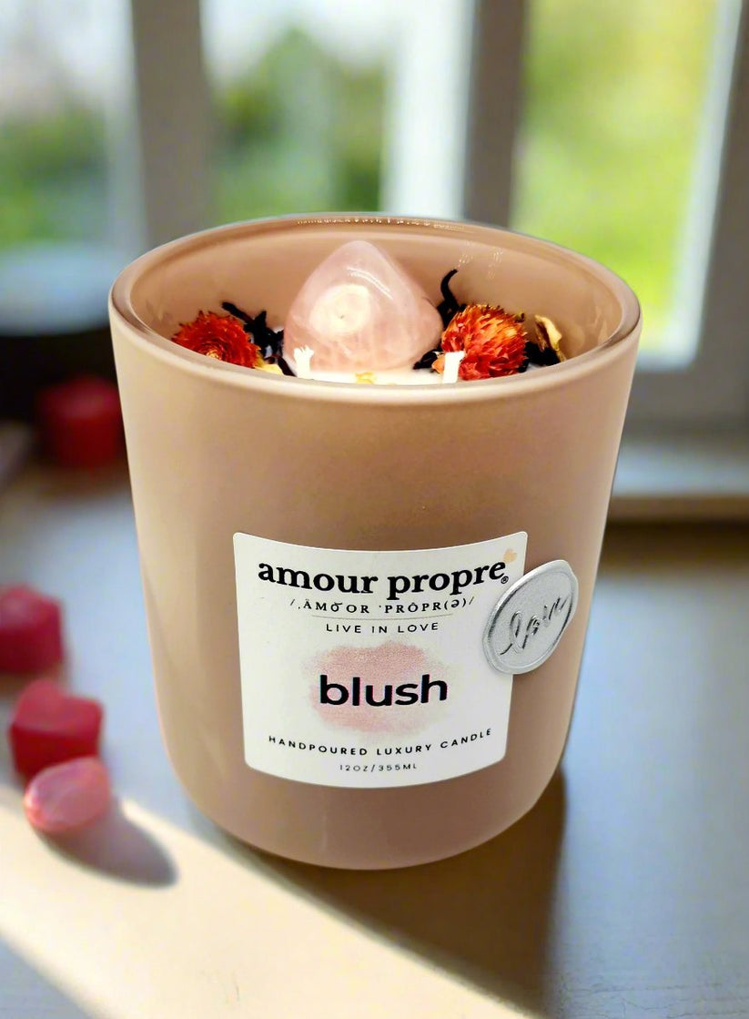 Blush Hand-poured Luxury Candle | 12oz – Amour Propre®